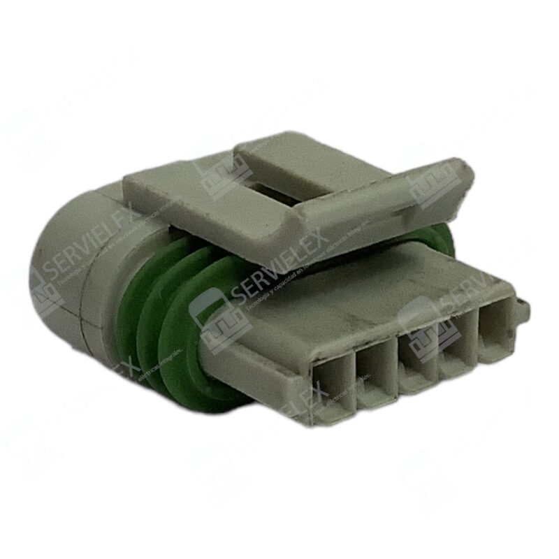 CONECTOR 5VIAS ARNES DE INYECTOR 6V92 BLANCO METRI-PACK SERIE 150 APTIV ...