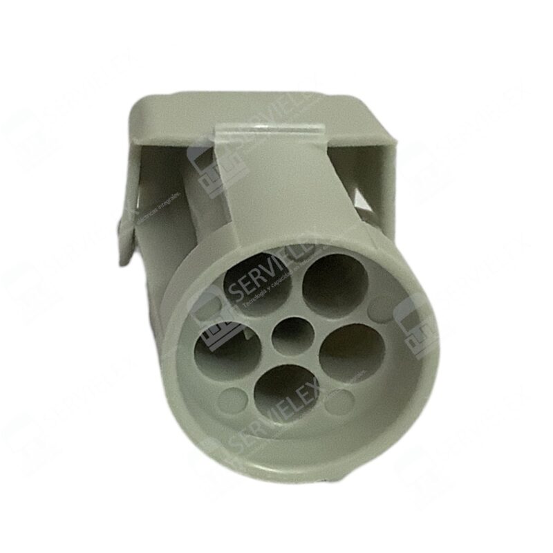 CONECTOR REDONDO 5VIAS WEATHER PACK WP HEMBRA GRIS APTIV - Servielex