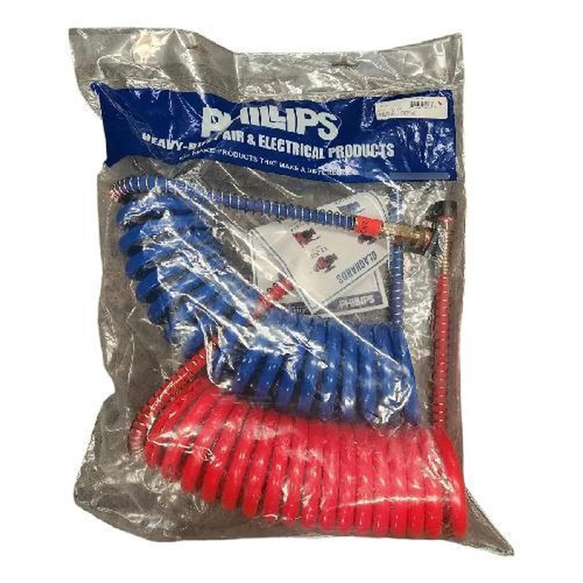 MANGUERA ESPIRAL DE AIRE PHILLIPS (SET ROJO/AZUL) - Servielex